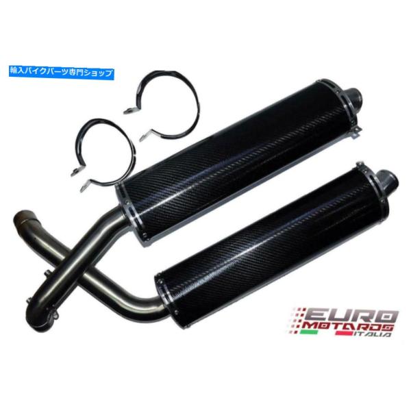 マフラー DUCATI 998バイポスト45mmまたは998 S / R 50mmシルモータ排気カーボンオーバルマフラー Ducati 998 Biposto 45mm or 998 S/R 50mm Silmotor Exhaust Ca...