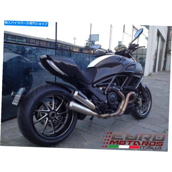 マフラー Ducati Diavel 2011-2014 Silmotor Easurest Megaphone Inoxスリッターマフラー For Ducati Diavel 2011-2014 Silmotor Exhaust Mega...