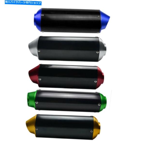 マフラー オートバイの排気マフラーパイプサイレンサーThumpsterクランプピット汚れの自転車38mm ATV Motorcycle Exhaust Muffler Pipe Silencer Thumpster Clamp Pit Di...