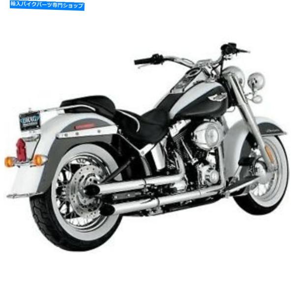 マフラー Python 41511スリャッシュカットスリップオンマフラーセット/ペアfor Harley Suftail 07-17 Python 41511 Slash Cut Slip-On Muffler Set / Pair for...