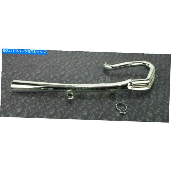 マフラー 新しいMacハーレーダビッドソン1970-84 FXダイナクロムメガホンマフラー排気システム NEW Mac Harley Davidson 1970-84 FX Dyna Chrome Megaphone Muffler Exh...