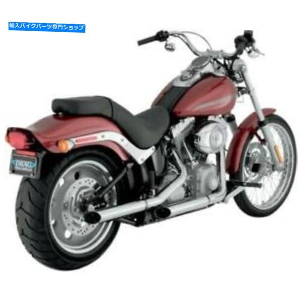 マフラー Pythonスラッシュカットスリップオンマフラーハーレーソフテイル/遺産ソフト＃146617 Python Slash-Cut Slip-On Mufflers Harley Softail/Heritage Softail #1...