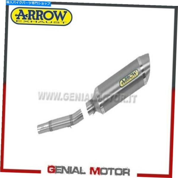 サイレンサー 排気+リンクパイプarrow Thunder Titan Suzuki GSX-R 750 2008> 2010 Exhaust + Link Pipe Arrow Thunder Titan Suzuki Gsx-R ...