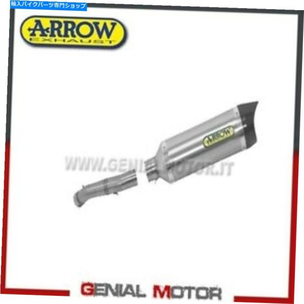 サイレンサー 排気+リンクarrow S. Typer Ak Alu Suzuki GSX-R 600 2015 15 Exhaust + Link Arrow S. Thiner AK Alu Suzuki Gsx-R 600 2015 15