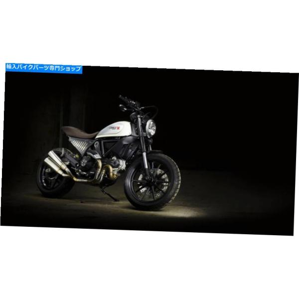 サイレンサー DUCATI SCRAMBLER 800 SILMOTORエキゾーストシステムサイレンサーMegaphone Titanuimスリッソ - オリジナルのタイトルを表示 Ducati Scrambler 800 Silmotor...