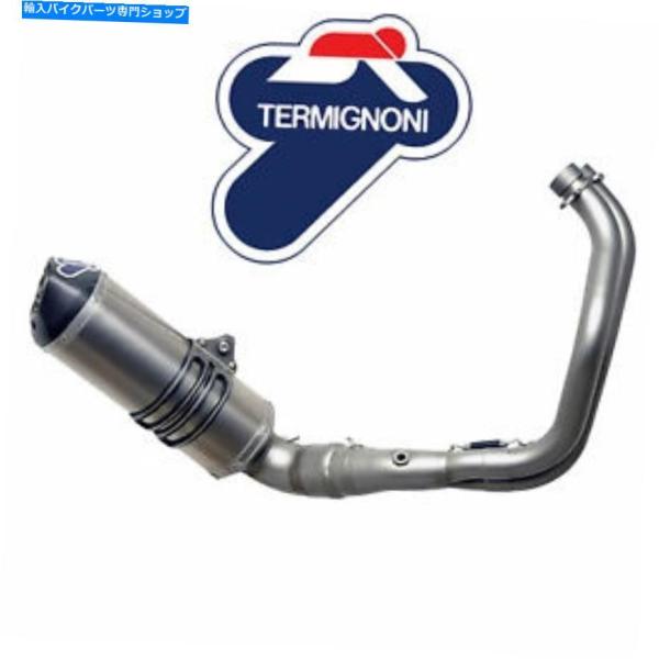 サイレンサー TermignoniフルエキゾーストシステムYamaha XSR 700 2016オートバイサイレンサーチタン Termignoni Full Exhaust System Yamaha Xsr 700 2016 Motorc...