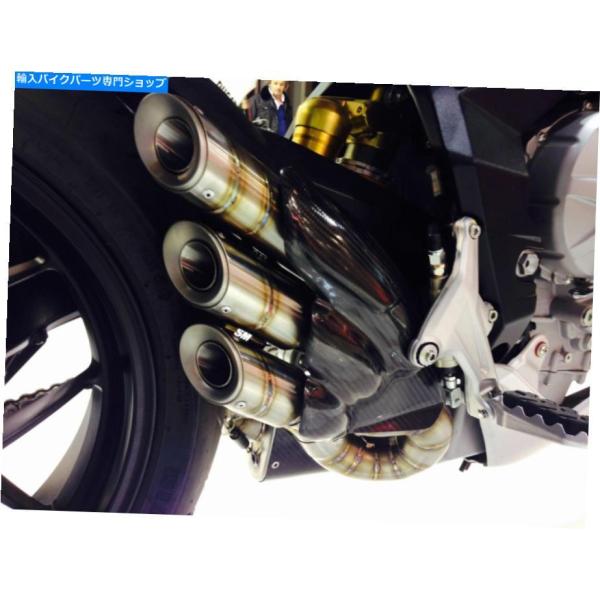 サイレンサー MV Agusta F3 675/800シルモーターステンレス鋼の排気サイレンサースネークスタイルRAC MV Agusta F3 675 / 800 Silmotor Stainless Steel Exhaust Sile...