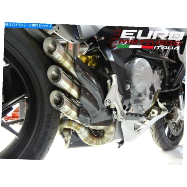 サイレンサー MV Agusta F3 675/800 Silmotor Easurespenser Inox Road Legal For MV Agusta F3 675/ 800 Silmotor Exhaust Silencer I...