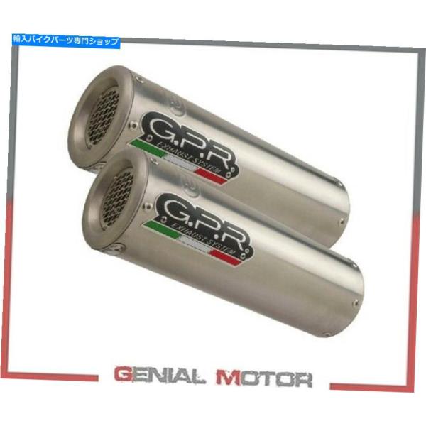 サイレンサー セミ完全な排気GPR M3 Inox承認DUCATI 748 - S / RS 1995> 2002 Semi-Complete Exhaust GPR M3 INOX Approved DUCATI 748 - S/R...
