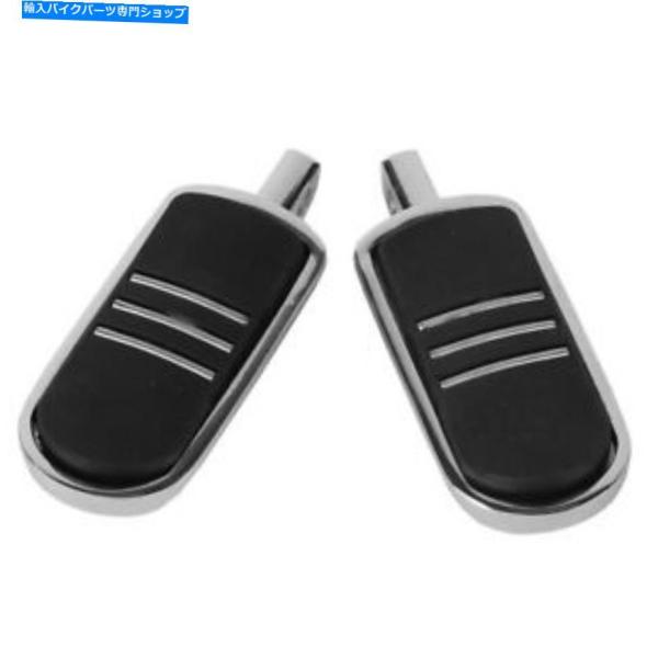 クロームパーツ Chrome PegStreamLinerセット・フット・バッグ・カッコード・エレクトラストリートグライド用 - オリジナルのタイトルを表示 Chrome Pegstreamliner フットペグ フットペグ フットペグ ハ...