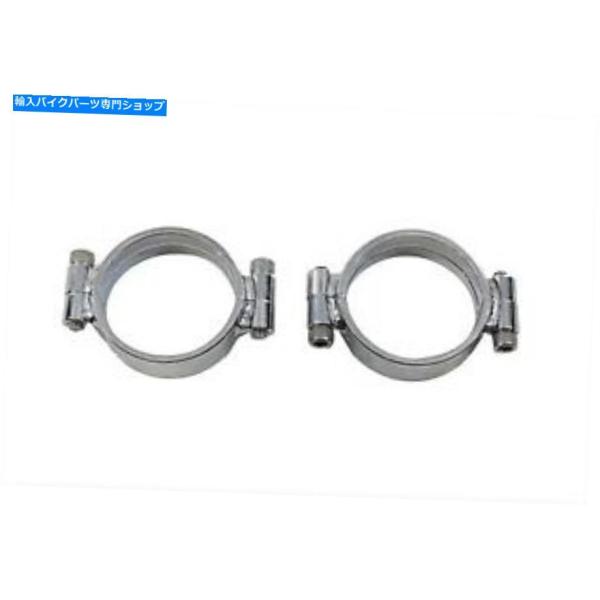 クロームパーツ 吸気マニホールドクランプセット、クロム INTAKE MANIFOLD CLAMP SET, CHROME