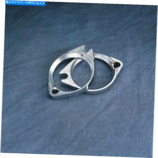 クロームパーツ ドラッグスペシャリティクロームインテークマニホールドフランジセット - DS-289212 Drag Specialties Chrome Intake Manifold Flange Set - DS-289212