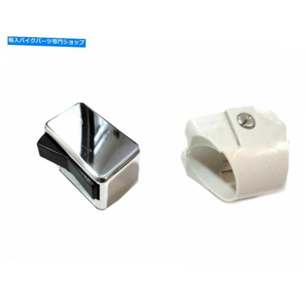 クロームパーツ NOSユニバーサルライト/ホーン/キル/回転スイッチ - クロム NOS Universal Light / Horn / Kill / Turn Switch - Chrome