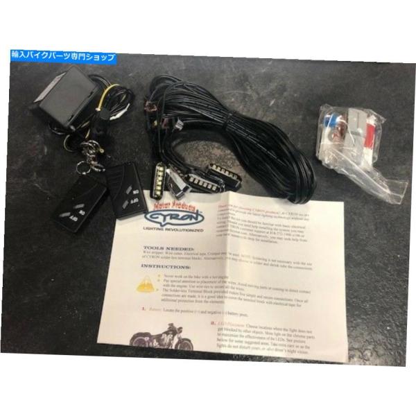 クロームパーツ Cyron Lighting MLKP7C-AプラチナキットProアクセントLED照明キットアンバー481012 Cyron Lighting MLKP7C-A Platinum Kit Pro Accent LED Lig...