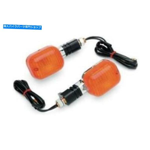 クロームパーツ K＆Sユニバーサルターンシグナルキットクローム25-7002C K &amp; S Universal Turn Signal Kit Chrome 25-7002C