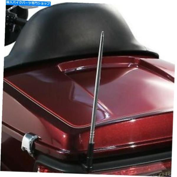 クロームパーツ ハーレーW /ラジオ89-20用CiRO 12 "ロングハイキャリバーフレキシブルベースクロムアンテナ Ciro 12" Long High Caliber Flexible Base Chrome Antenna for ...