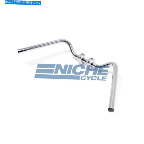 クロームパーツ 1 "スチールハーレースタイルPRE-77 Dippledオートバイハンドルバーズクロム 1" Steel Harley Style Pre-77 Dimpled Motorcycle Handlebars Chrome