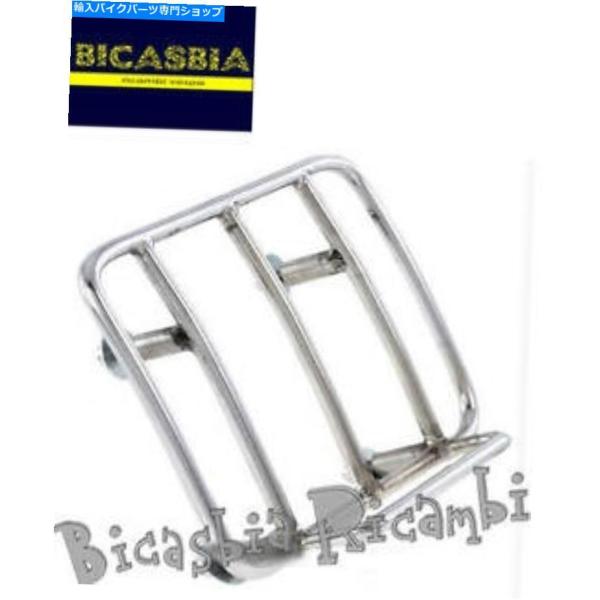 クロームパーツ 7321 - ラゲッジラックリアクロームメッキVESPA 125 VN1T VN2T VM1T VM2T VNB1T VNB2T 7321 - Luggage Rack Rear Chrome-Plated Vespa 12...