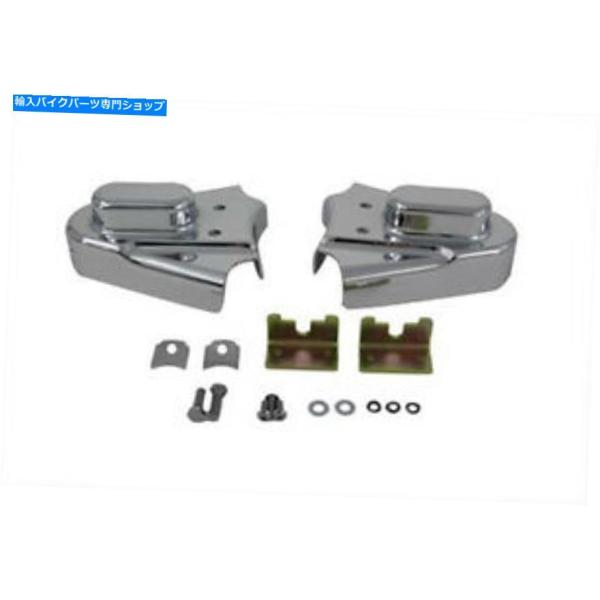 クロームパーツ ハーレーダビッドソンクロームリアフレームカバーセットFXST FLST 1986-1999 NEW FOR HARLEY DAVIDSON CHROME REAR FRAME COVER SET FXST FLST 1986...