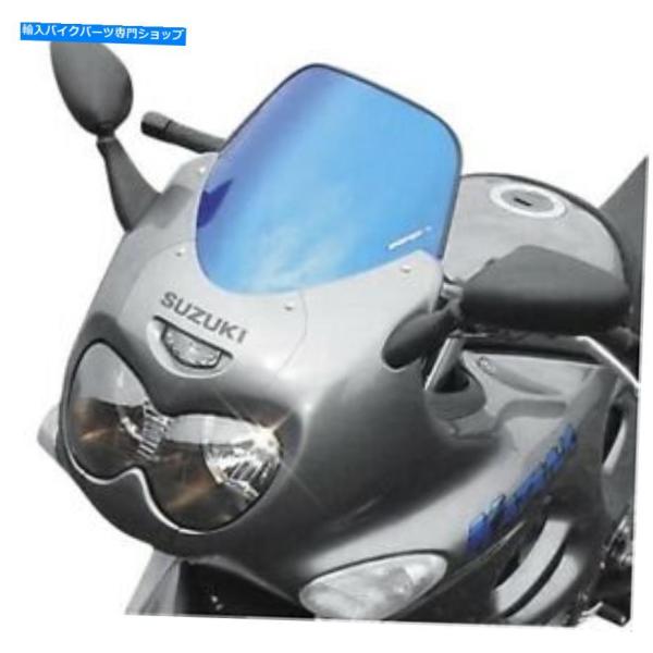 クロームパーツ Sportech Classic Chrome Windscreen Blue Chrome 45491096 Sportech Classic Chrome Windscreen Blue Chrome 45491096