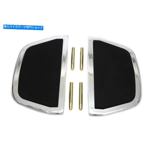 クロームパーツ Chrome Passenter Footboard Set Fit Flt 1997-Up、使用中に使用しない場合は反転 Chrome passenger footboard set fits FLT 1997-UP, f...