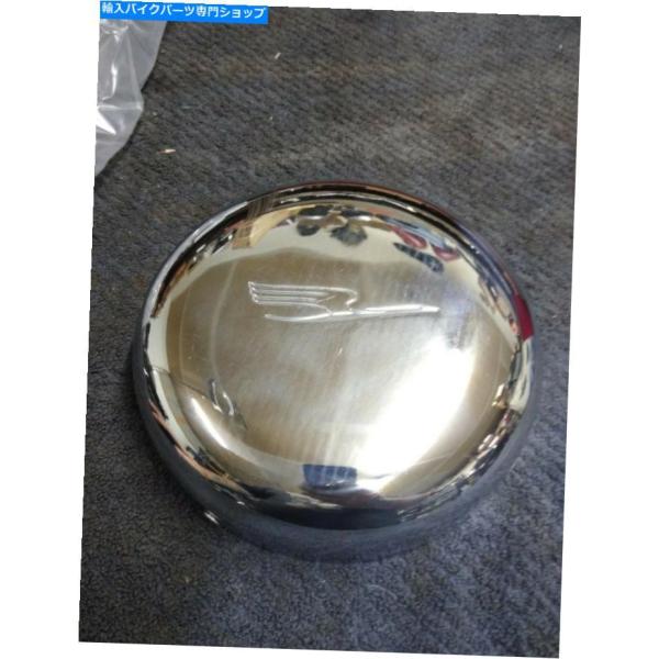 クロームパーツ ハーレーナックルヘッドパンヘッドボベルチョッパークロムJ-Slot Air CleanerカバーAssy。 HARLEY KNUCKLEHEAD PANHEAD BOBBER CHOPPER CHROME J-SLOT AI...