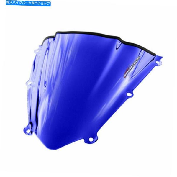 クロームパーツ Sportech V-Flow W / S、YAM YZF R1ブルークロム、フィット'09 -'10 45491122 SPORTECH V-FLOW W/S, YAM YZF R1 BLUE CHROME, FITS '...