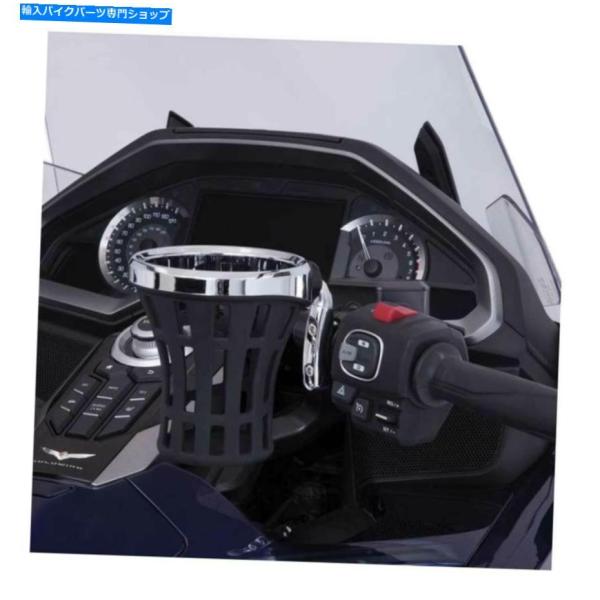 クロームパーツ Ciro Goldstrikeビッグ尻ドリンクホルダーW /右サイドアクセサリーマウント、クローム58810 Ciro Goldstrike Big Ass Drink Holder w/ Right Side Access...