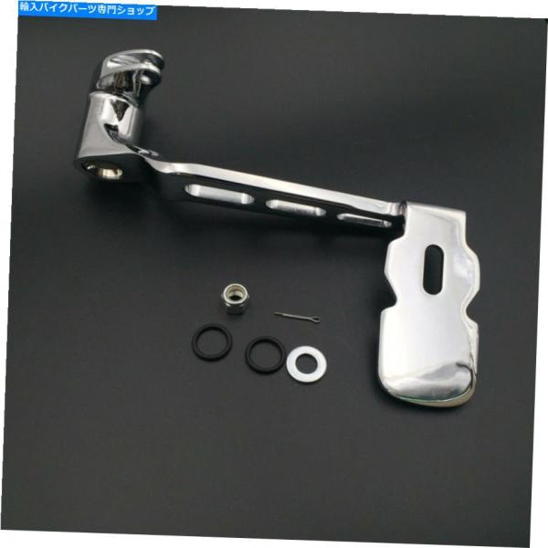 クロームパーツ クロームリアブレーキレバーパダルフィット14アップツーリングトライビケロードキングフリーホイゲラー chrome Rear Brake Lever Padal Fit For 14-up Touring Trike Road...
