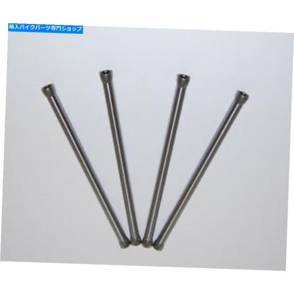 クロームパーツ TRIUMPH T140クロームモリ鋼高強度プッシュロッド4 SRM-71.3330 Triumph T140 Chrome moly steel high strength pushrods set of 4 SRM-71...