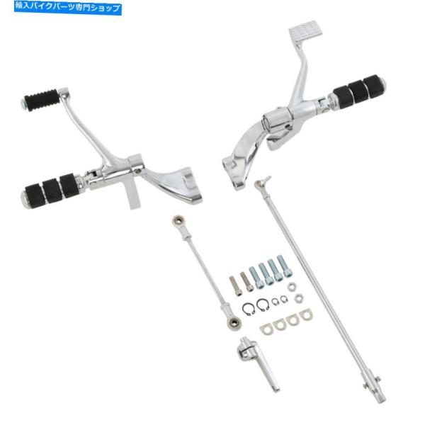 クロームパーツ Forward Control Complets Complete LeversリンケージHarley Sportster XLモデルをモデル化しました Forward Control Complete Levers Lin...