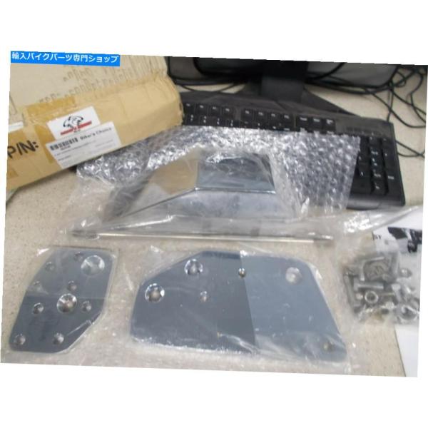 クロームパーツ NOSバイカーの選択2 "EXTクロームフォワードコントロールキット482628 NOS Bikers Choice 2" Ext Chrome Forward Control Kit 482628