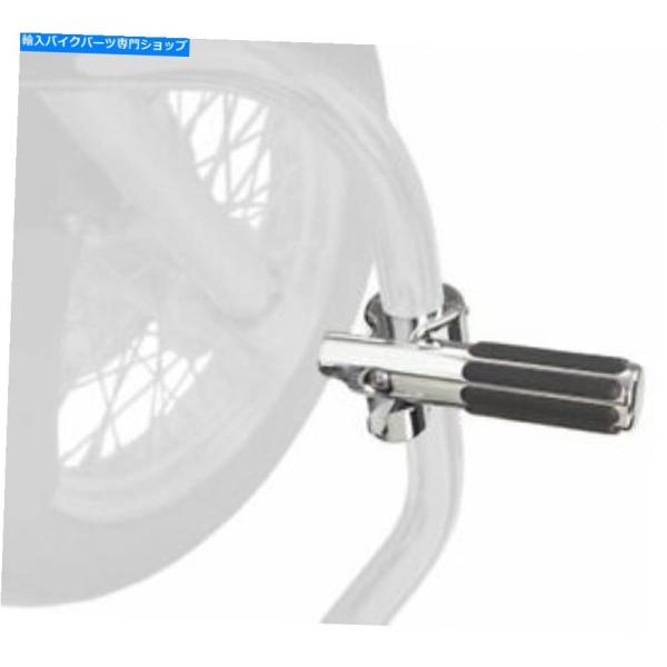 クロームパーツ クロームアクセサリー21-334高速道路ラウンドレールPEGシステムを表示 Show Chrome Accessories 21-334 Highway Round Rail Peg System