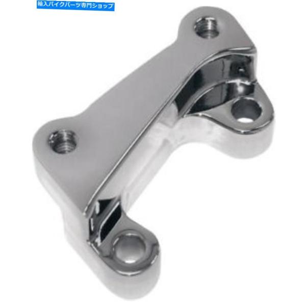 クロームパーツ RC部品キャリパーアダプタブラケットキットフロントクロム＃HD12378Cハーレーダビッドソン RC Components Caliper Adapter Bracket Kit Front Chrome #HD12378C...