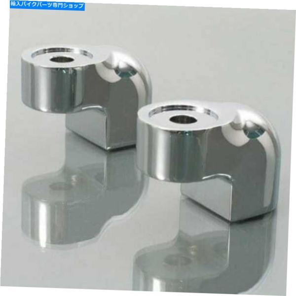 クロームパーツ RIVCO Products Honda VTX1300C、VTX13C017用のハンドルバーライザー Rivco Products Handlebar Risers for Honda VTX1300C, VTX13C017