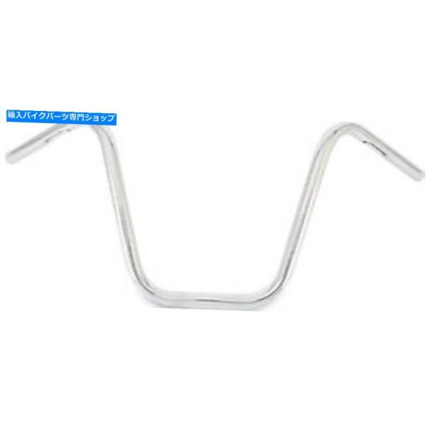 クロームパーツ バーリーB28-349 1狭い下部APEハンガーハンドル12。 APE - Chrome. Burly B28-349 1in. Narrow Bottom Ape Hanger Handlebar 12in. Ape - ...