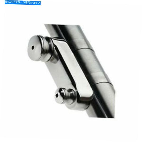 クロームパーツ 国立周期キット-Q202 - スイッチブレードウインドシールドマウントキット - クロム National Cycle KIT-Q202 - Switchblade Windshield Mount Kit for Suzu...