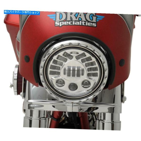 クロームパーツ カスタムダイナミクスTRIM HALO CHR FLHT CDTB-7TR-1C CUSTOM DYNAMICS TRIM HALO CHR FLHT CDTB-7TR-1C