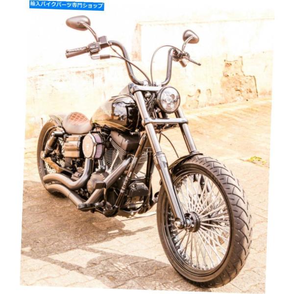 クロームパーツ LED Scheinwerfer 5,75インチMITスタンドリッチハーレーダビッドソンDYNA STREET BOB CHROME LED SCHEINWERFER 5,75" mit Standlicht Harley ...