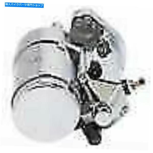 クロームパーツ Ultima Chrome 2.4kwサイドPOST Thunderfireスターター1989-2006ハーレービッグツイン Ultima Chrome 2.4kw Side Post Thunderfire Starter...