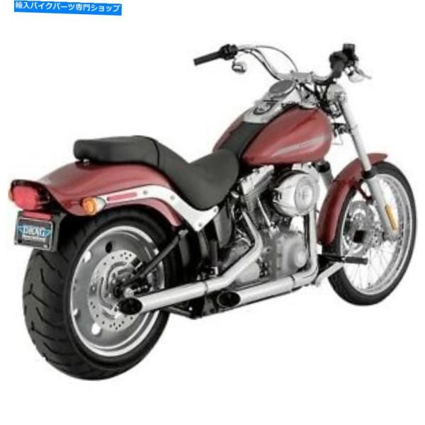 クロームパーツ Python - 41507 - 2 1/2スリップオン、スラッシュカット - Chrome Harley-Davidson Softail N Python - 41507 - 2 1/2in. Slip-Ons, Sla...