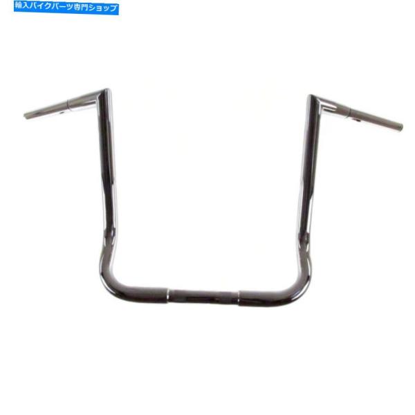 クロームパーツ HCC 1 1/4「Chrome 16」ハーレーモデルのためのJarheadハンドルバーバットウィングフェアリング HCC 1 1/4 " Chrome 16" Jarhead Handlebar for Harley mo...