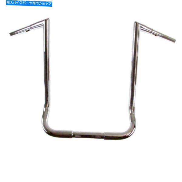 クロームパーツ HCC 1 1/4「Chrome 22」ハーレーモデル用のJarheadハンドルバーバットウィングフェアリング HCC 1 1/4" Chrome 22" Jarhead Handlebar for Harley model...
