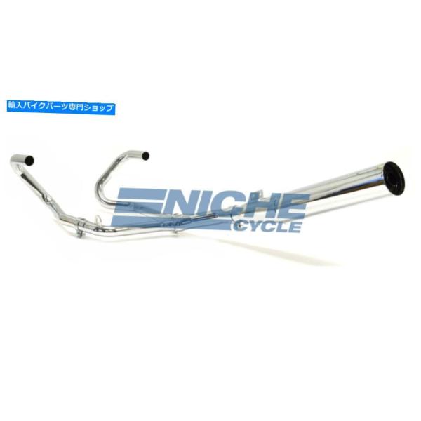 クロームパーツ BMW 1980-1985 RS＆RT W /サーモスタット2-内1クロムメガホン排気システム BMW 1980-1985 RS &amp; RT w/ Thermostat 2-Into-1 Chrome Megaphon...