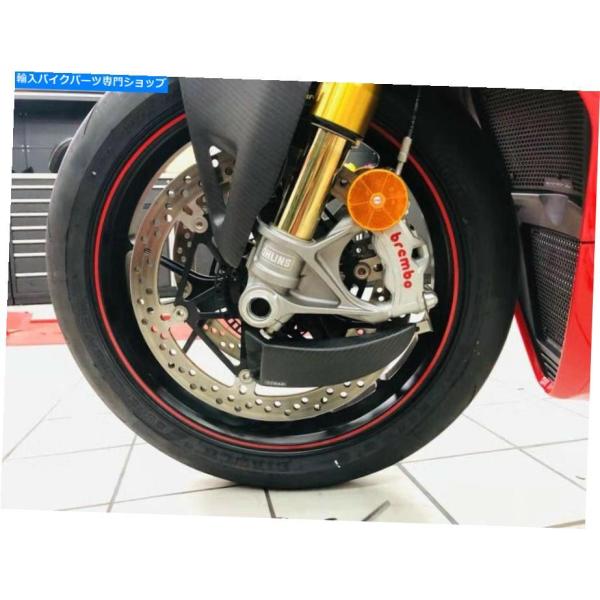 カーボン MV Agusta Turismo Veloce 800のための炭素繊維の空気ダクトブレーキの冷却実装 Carbon Fiber Air Duct Brake Cooling Mounting for MV AGUSTA Turi...