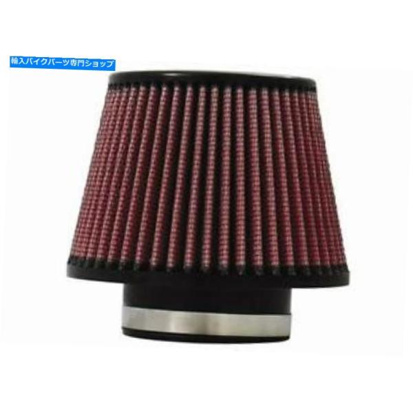 エアフィルター 怪我（X-1015-BR）高性能エアフィルター - 3.50ブラックフィルター6 3/4ベース Injen (X-1015-BR) High Performance Air Filter - 3.50 Black Filte...