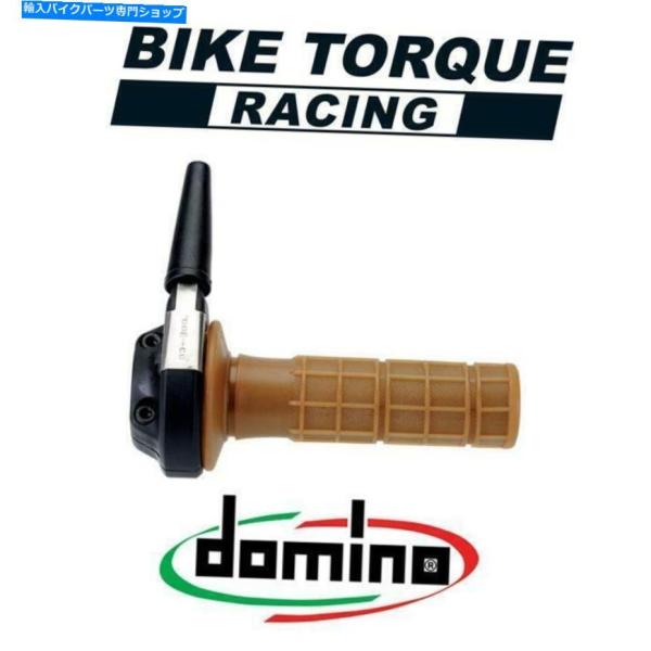 スロットル Honley Bikesに合うようにグリップが付いているDomino Ghepardの単一ケーブルのスロットル Domino Ghepard Single Cable Throttle with Grips to fit Hon...
