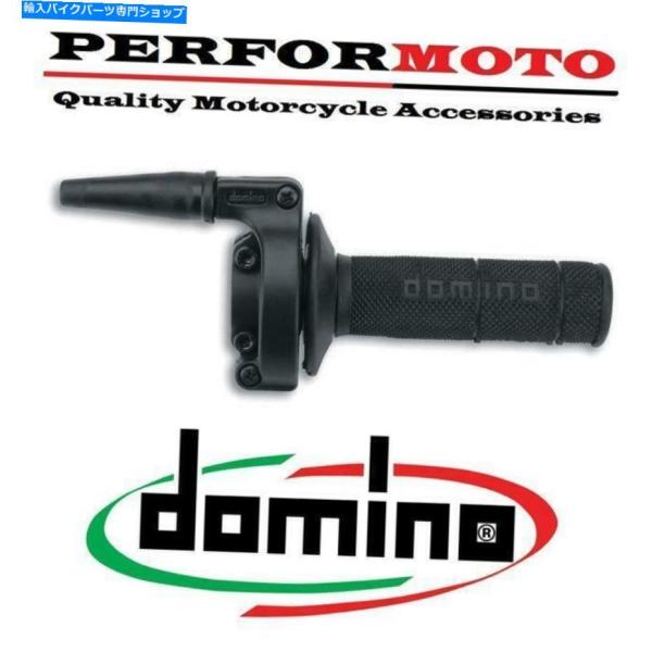 スロットル Domino Endross 2スピードオフロードスロットルベネリバイクに合うようにグリップ Domino Endross 2 Speed Offroad Throttle with Grips to fit Benelli B...