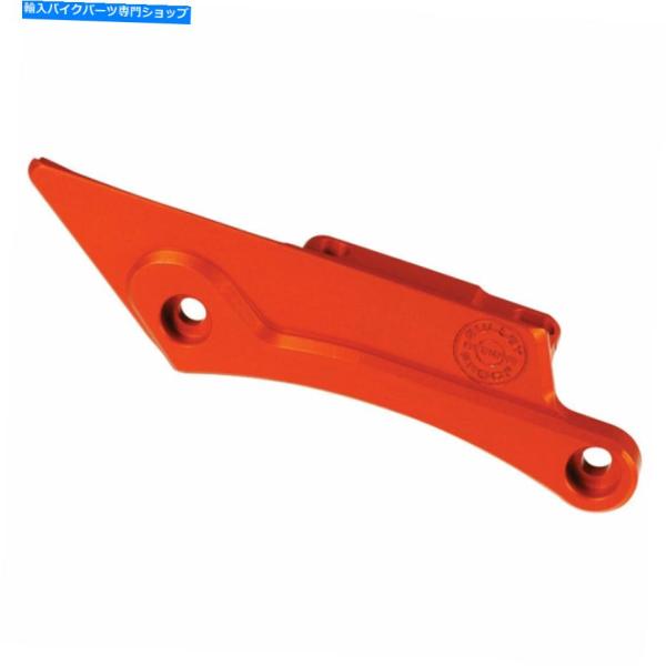 スイングアーム 弾丸プルーフデザインチェーンガイド/ Swingarm Guard Orange Bullet Proof Designs Chain Guide/Swingarm Guard Orange