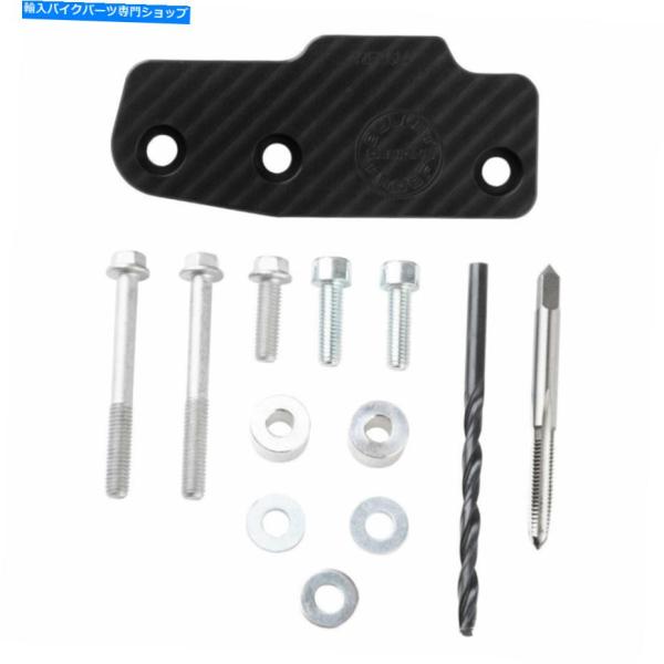 スイングアーム 弾丸プルーフデザインチェーンガイド/ Swingarm Guard Black Bullet Proof Designs Chain Guide/Swingarm Guard Black